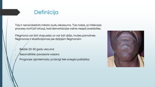 Mutes pamatnes flegmonas | PPTX