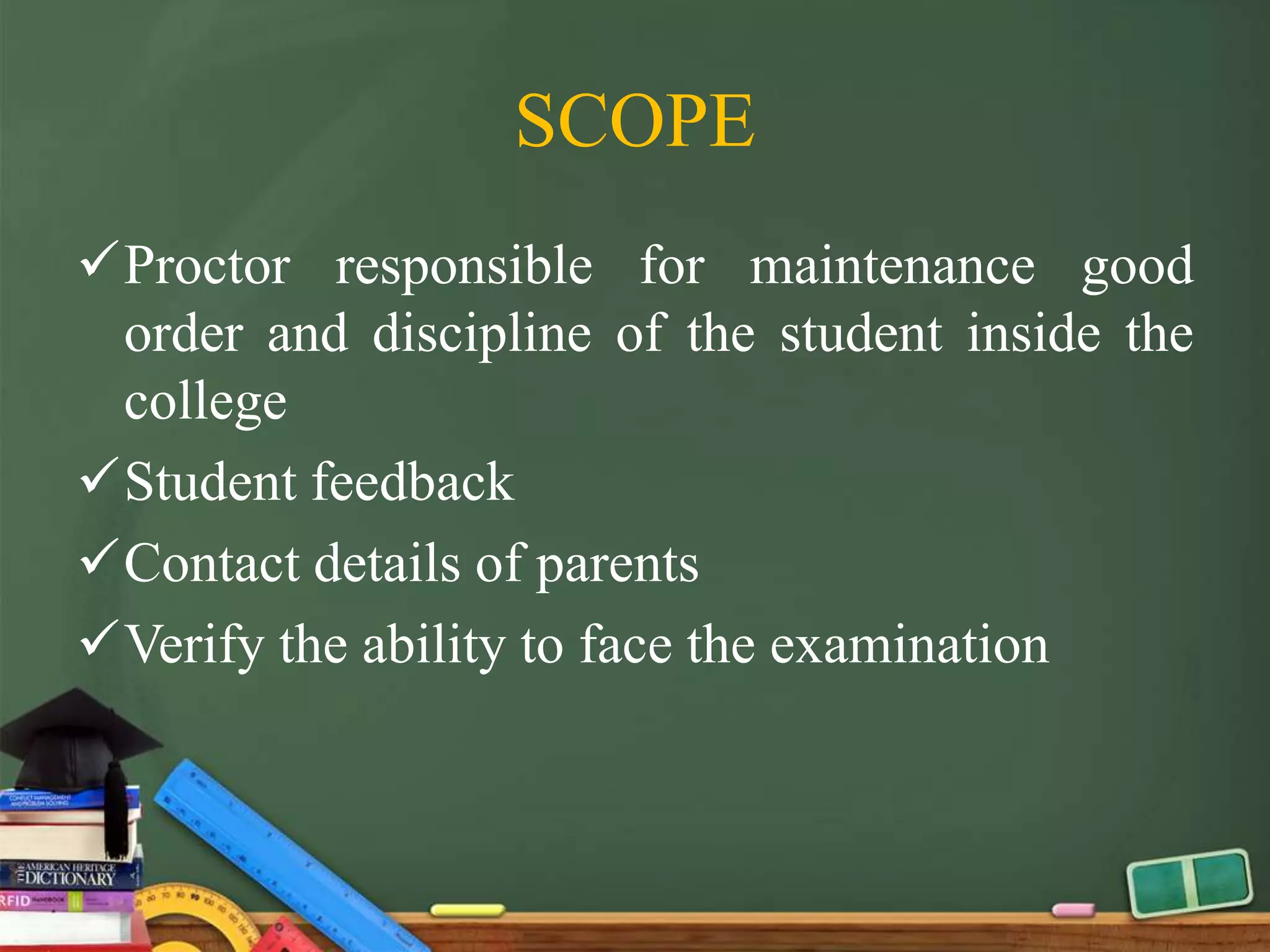 digital proctor system | PPTX
