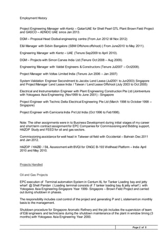 Muthukumaran cv | DOCX | Civil Engineering Industry | Industries