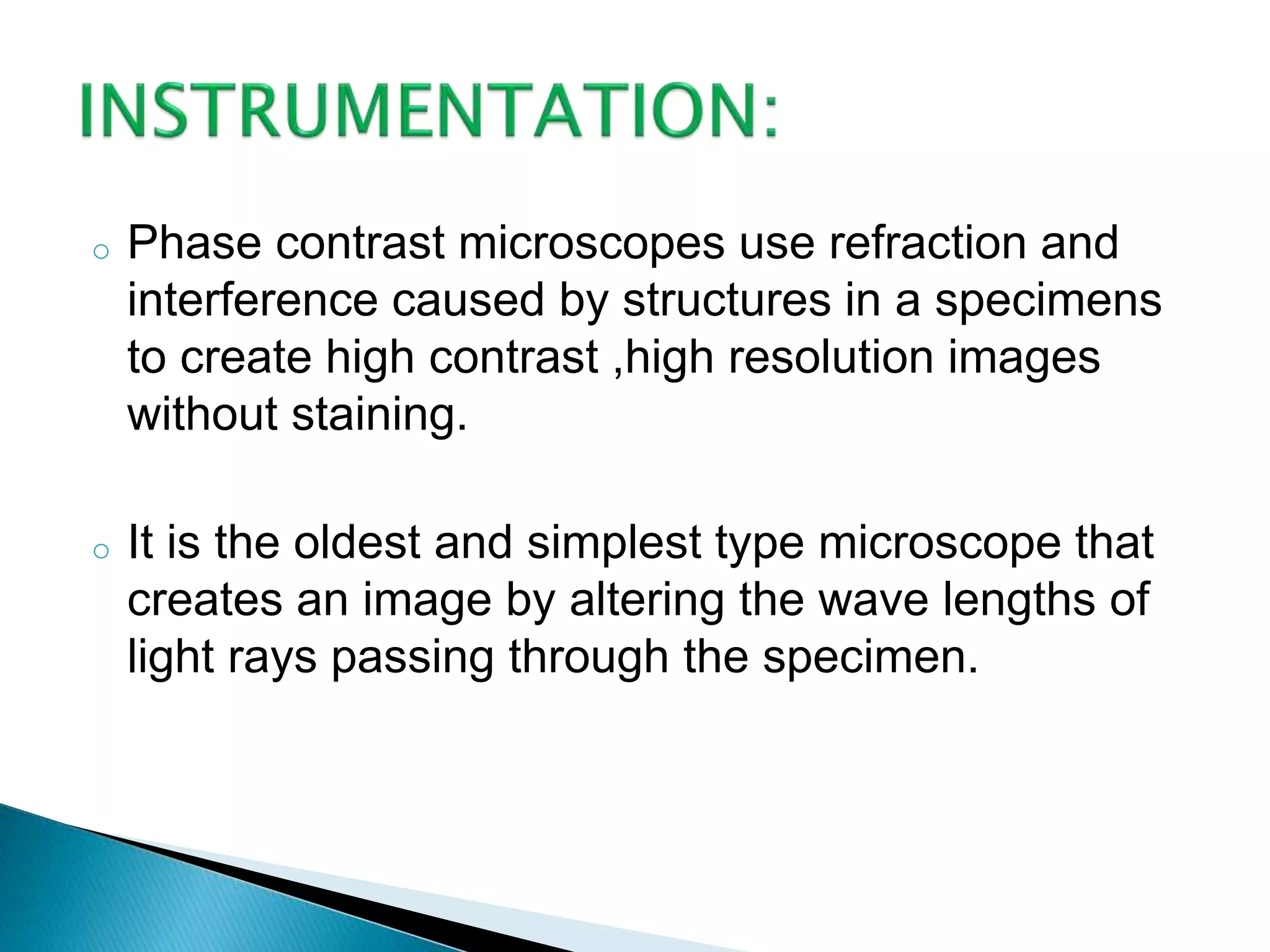 Phase contrast microscope | PPTX