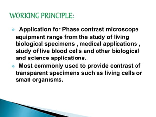 Phase contrast microscope | PPTX
