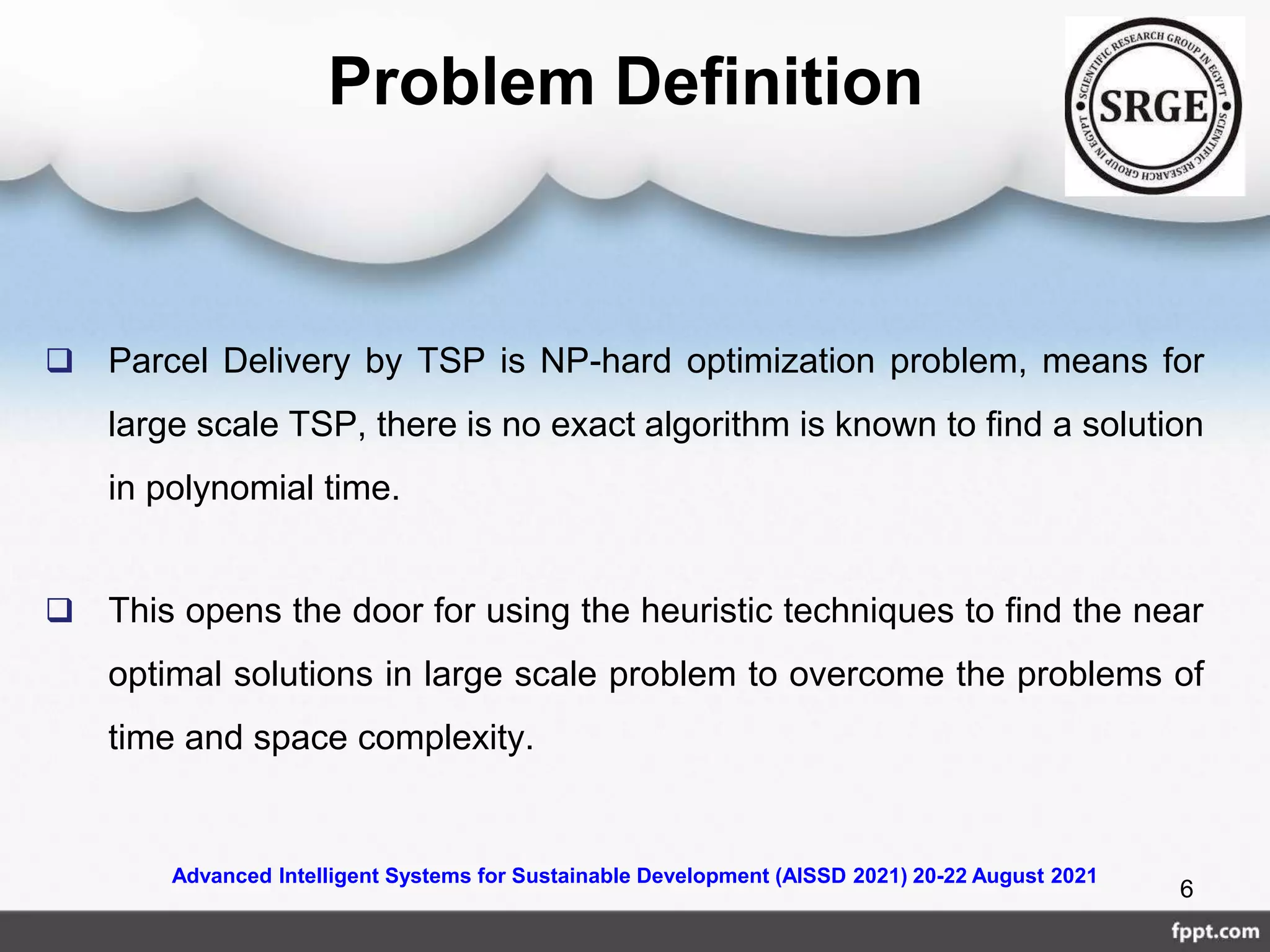 A Multi-visit Traveling Salesman Problem with Multi-Drones | PPTX