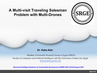 A Multi-visit Traveling Salesman Problem with Multi-Drones | PPT
