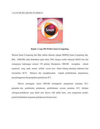 Pengantar Pengurusan-Mutiara Smart Computing | PDF