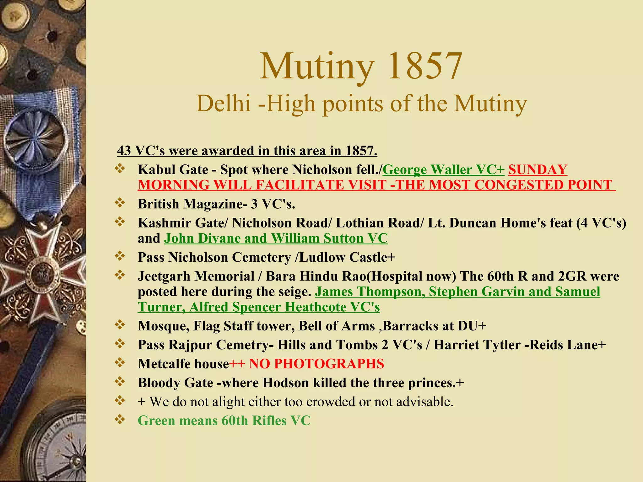 Mutiny Delhi 1857 | PPT