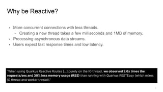 Mutiny + quarkus | PPT