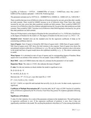 Mutiple linear regression project | PDF