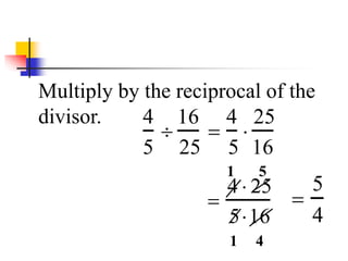 Mutiplyin and dividing expressions | PPT