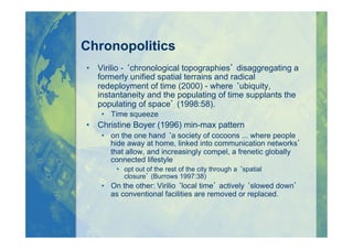 Mutispeed cities: The Logistics of Living in an Information Age mike ...