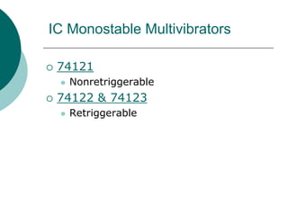 Mutivibrators | PPTX