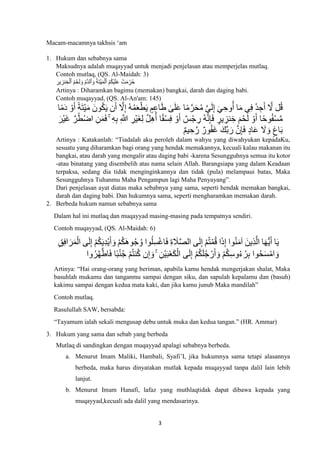 Mutlaq dan Muqayyad, Amr dan Nahy.docx