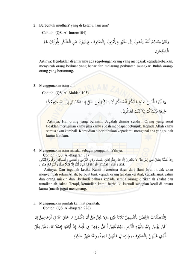 Mutlaq dan Muqayyad, Amr dan Nahy.pdf