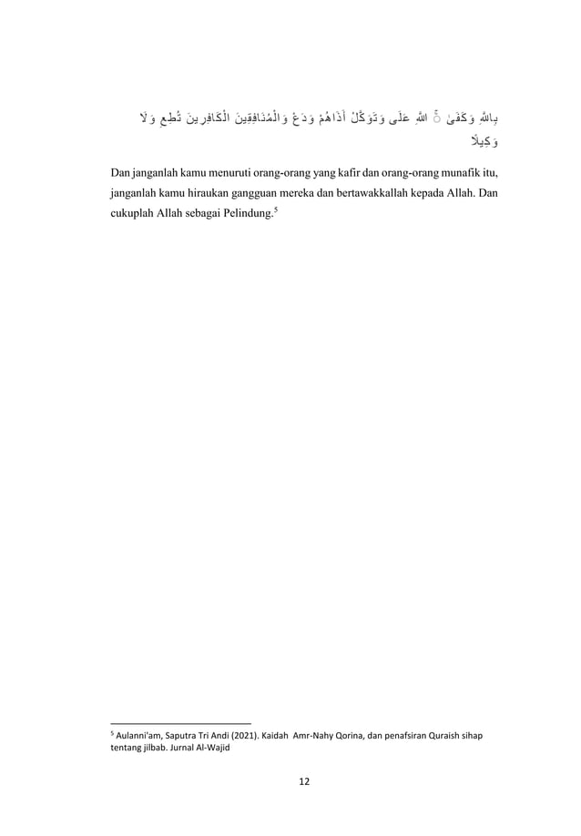 Mutlaq dan Muqqayyad, Amr dan Nahy.docx