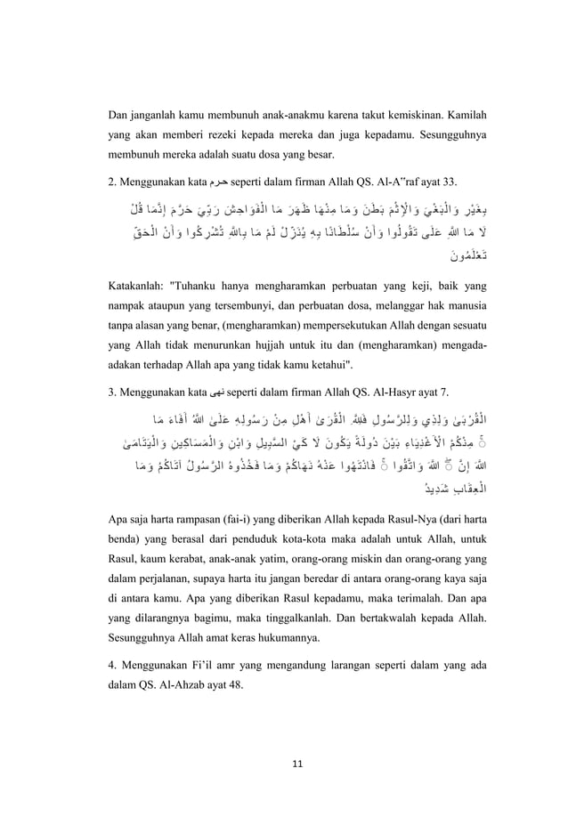 Mutlaq dan Muqqayyad, Amr dan Nahy.pdf