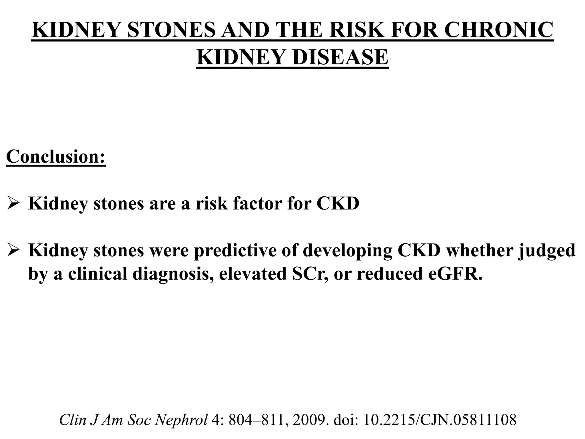 Mutrashmari(renal calculi) and the risk for CKD | PPTX | Digestive ...