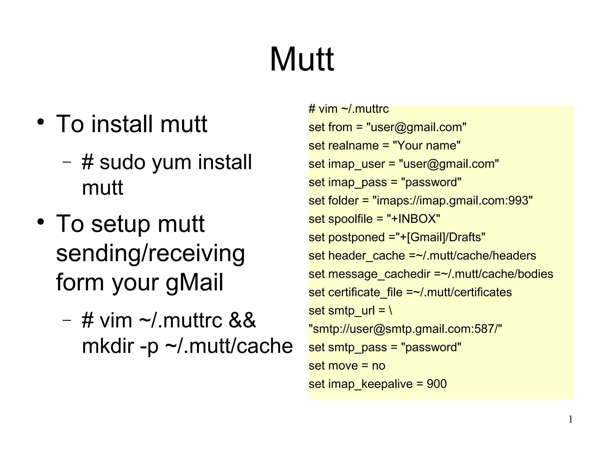 Mutt | PPT