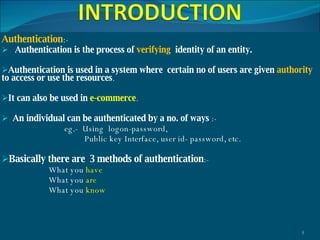 Mutual Authentication For Wireless Communication | PPT
