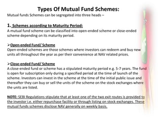 Mutual fund-ppt | PPTX