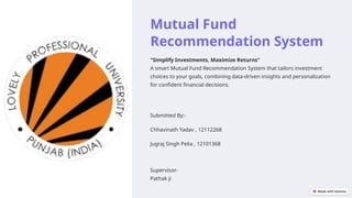 automatic Mutual-Fund-Recommendation-System.pptx