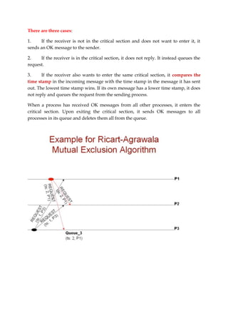 Distributed Mutual exclusion algorithms | DOC