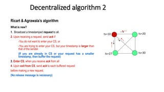 mutual exclusion algos 16619.4 pptx cloud computing | PPT