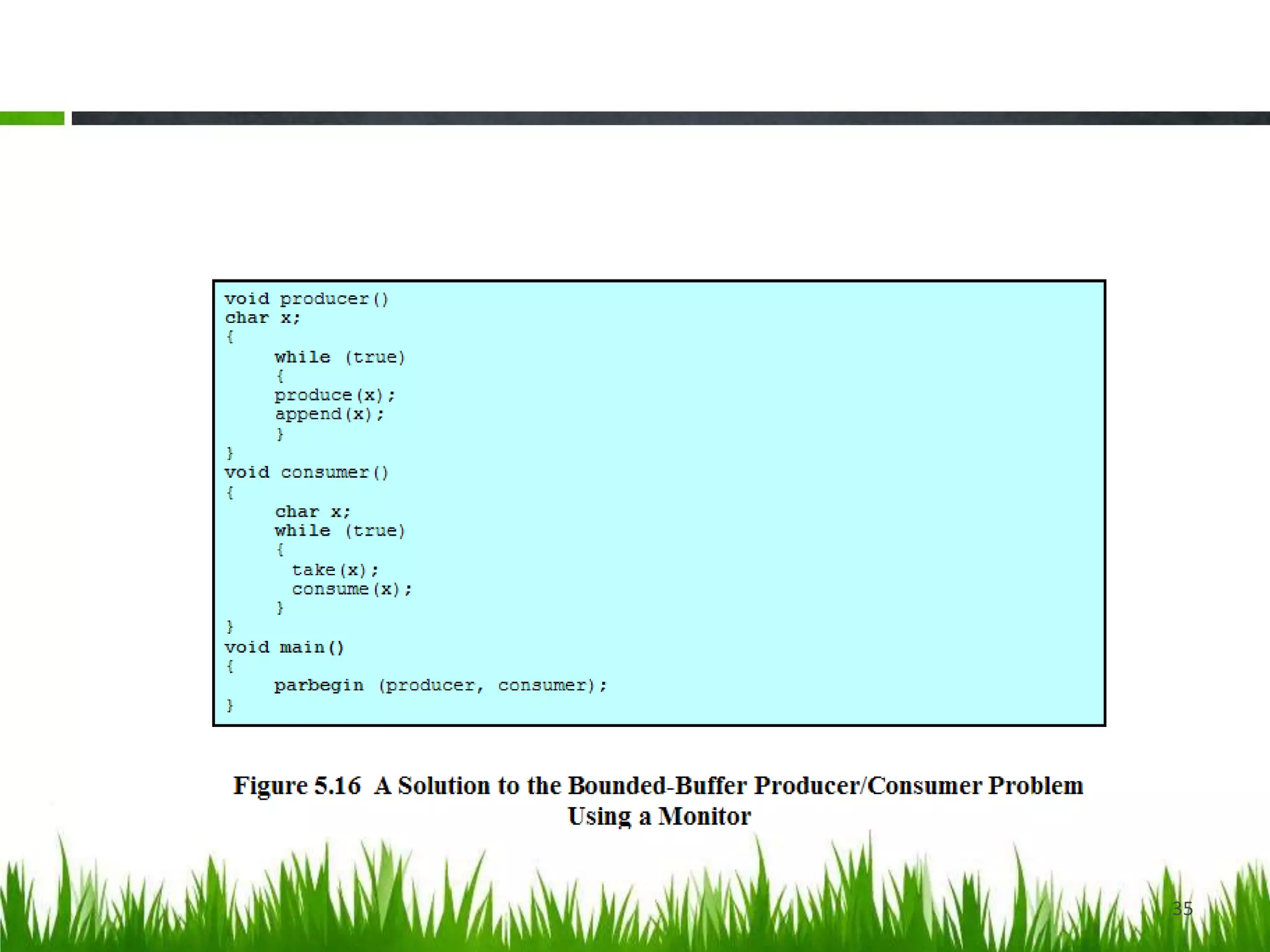 Mutual exclusion and synchronization | PPSX | Programming Languages | Computing