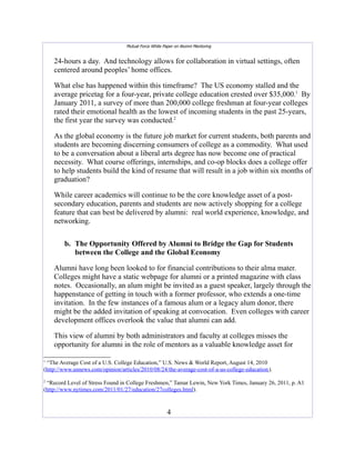 Alumni mentoring program | PDF