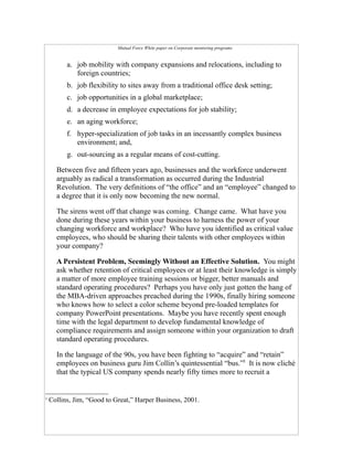 Corporate mentoring program benefits | PDF