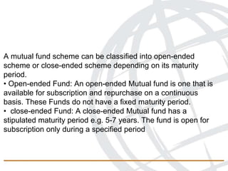 Mutual fund | PPTX