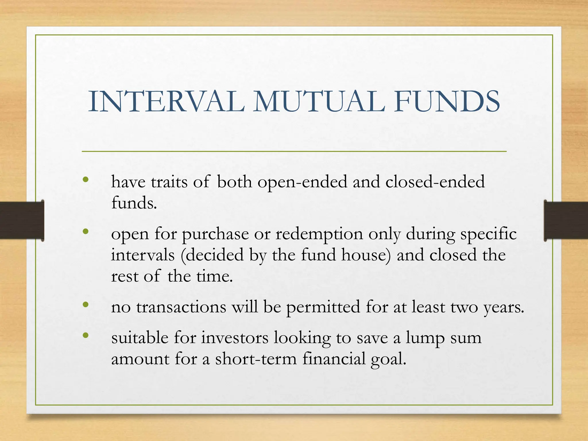 types of mutual fund project presentation.pptx