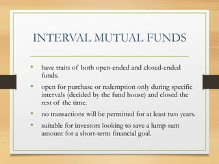 types of mutual fund project presentation.pptx