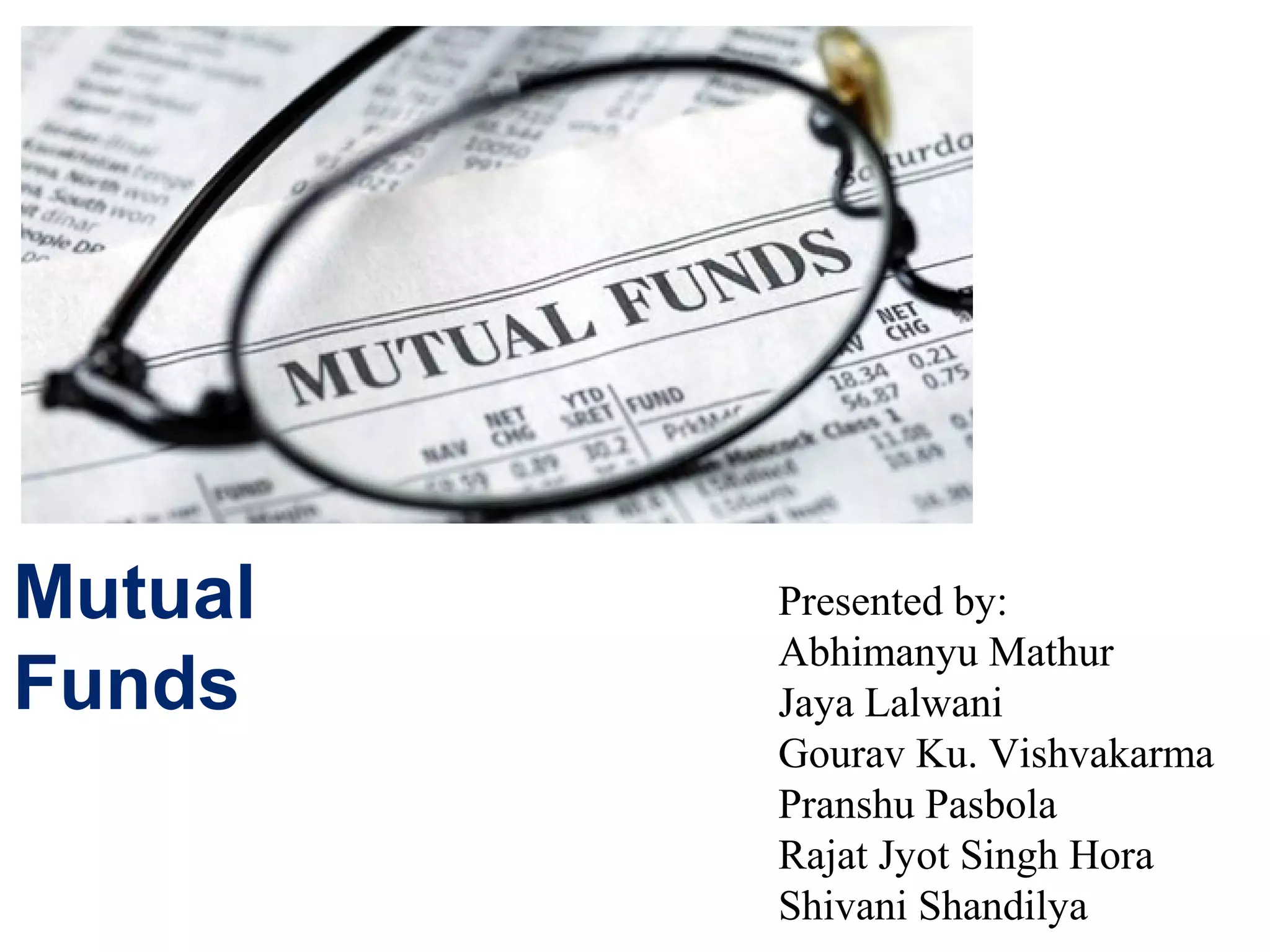 The Basics of a Mutual Fund | PPT