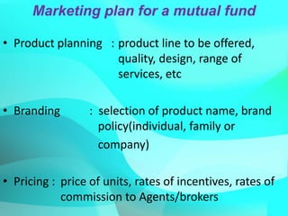 Mutual fund marketing | PPTX