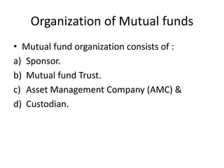Mutual funds | PPT
