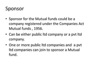 Mutual funds | PPT
