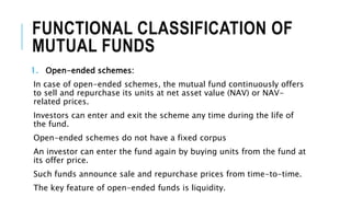 Mutual funds | PPTX | Mutual Funds | Personal Investing