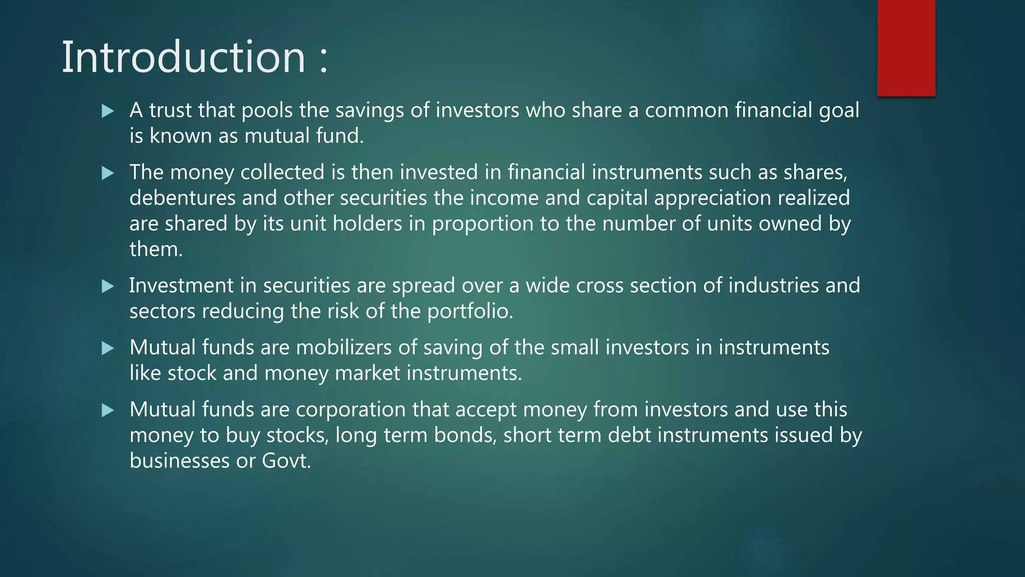 Mutual funds | PPT