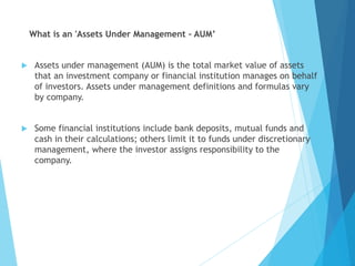 Mutual funds and types of mutual funds | PPT