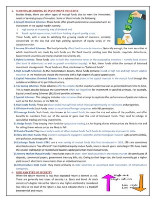 Mutual funds and role of transfer agency | PDF