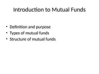 Mutual_Funds_Basics.Mutual_Funds_Basics. | PPT