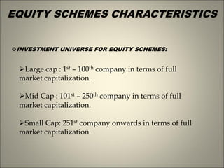 Mutual fund scheme categorization | PDF