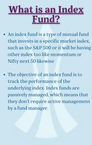 Mutual Funds or Index Funds: Understanding the Key Differences | PDF