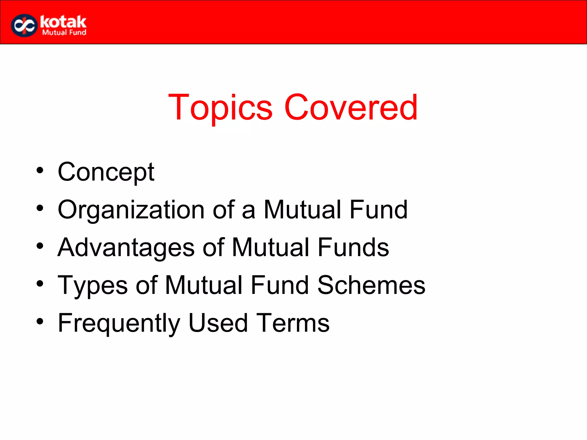 Mutual funds ppt. | PPT