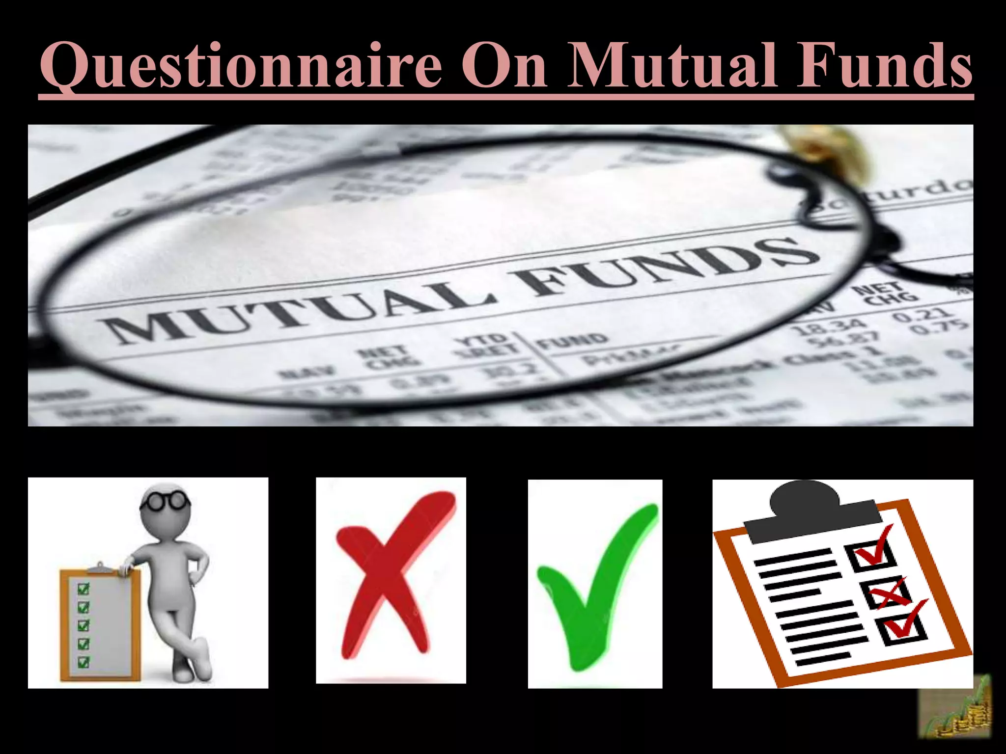 Presentation On Mutual Funds | PPTX