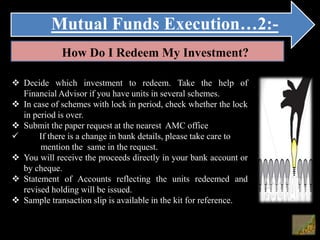 Presentation On Mutual Funds | PPTX
