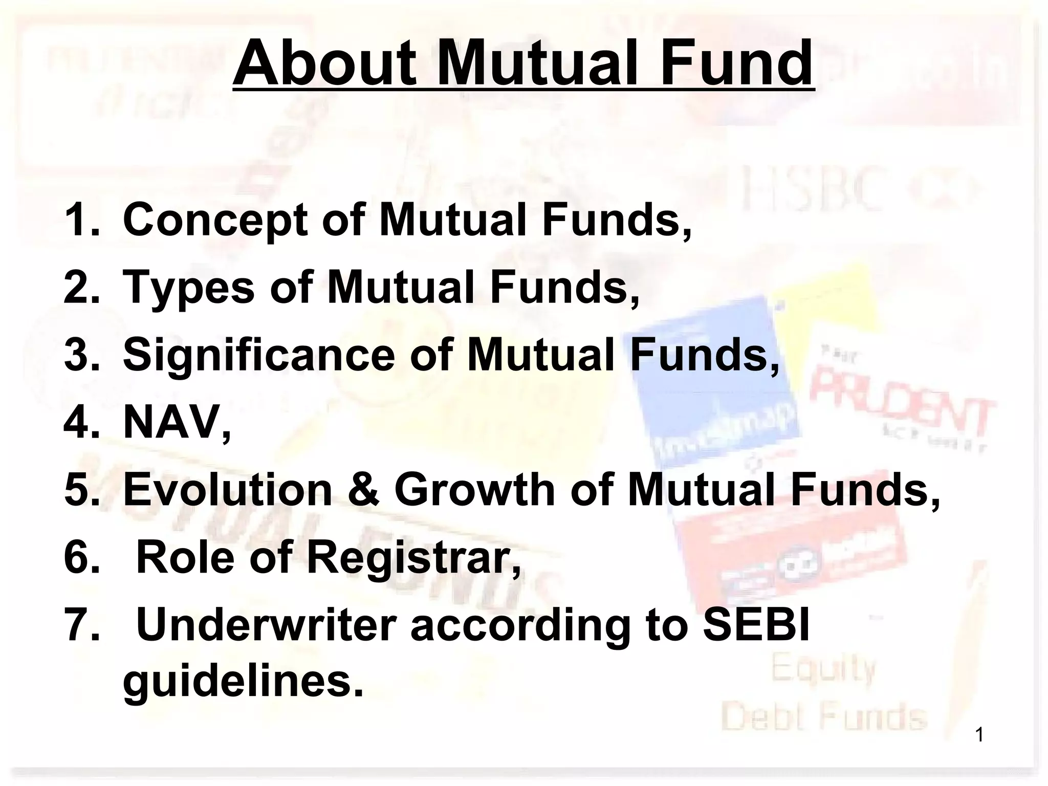 Mutual funds unit 5.pptv