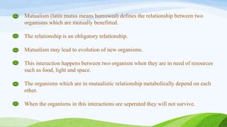 Mutualism | PPTX