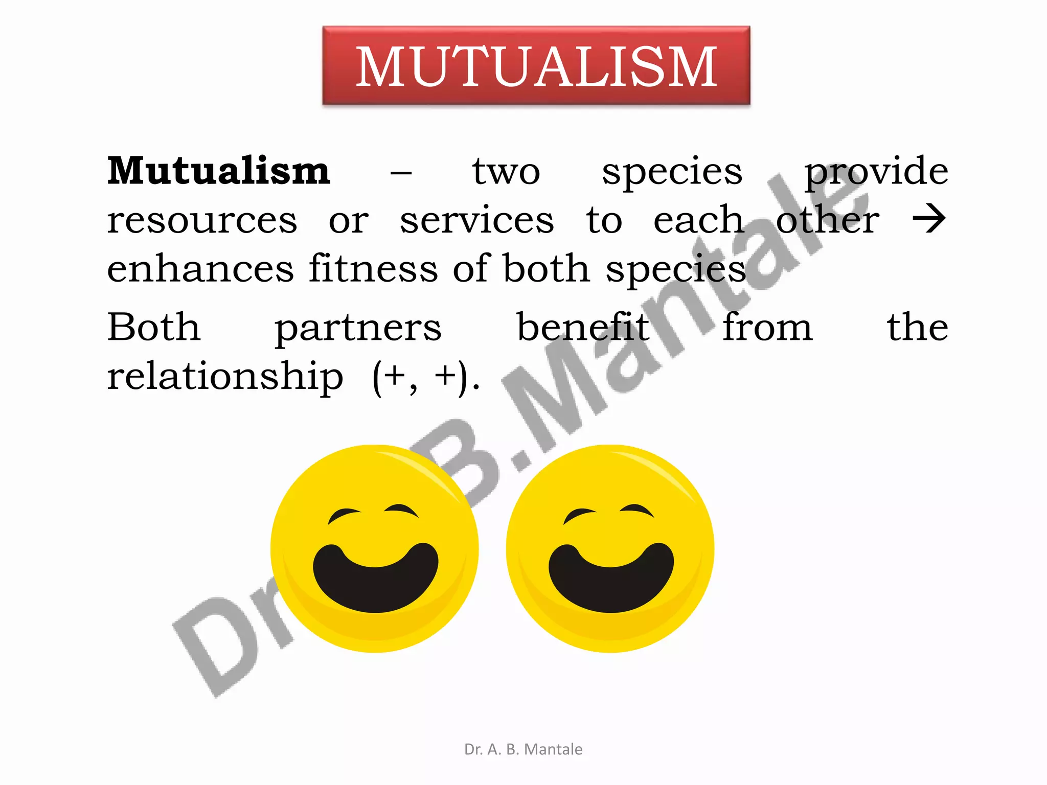 Mutualism | PPTX