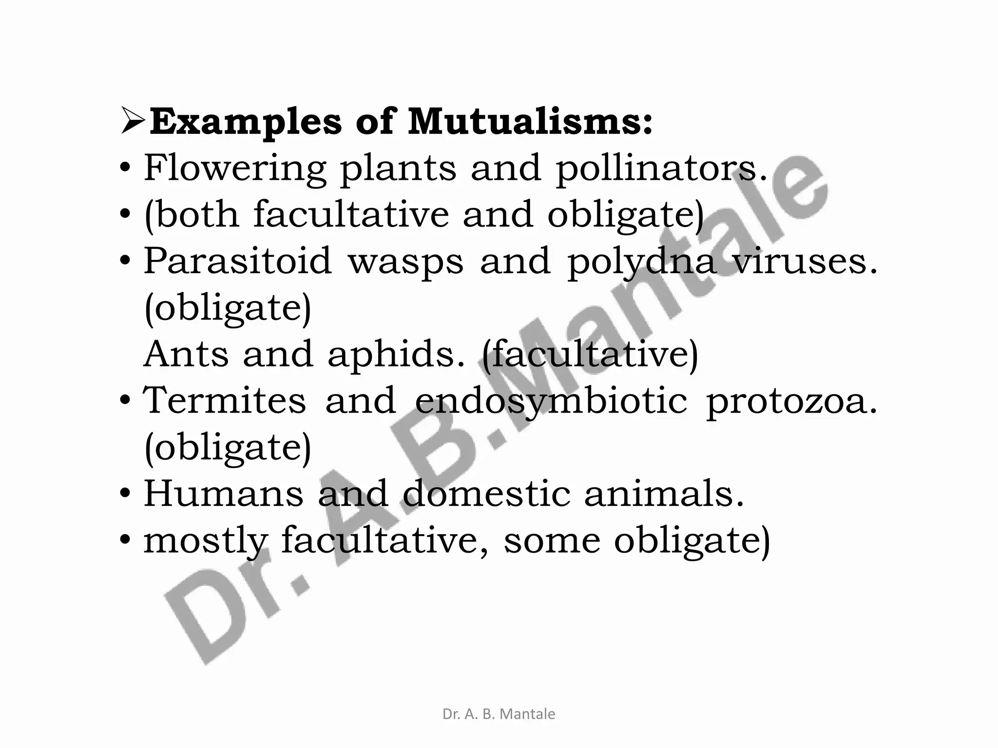 Mutualism | PPTX