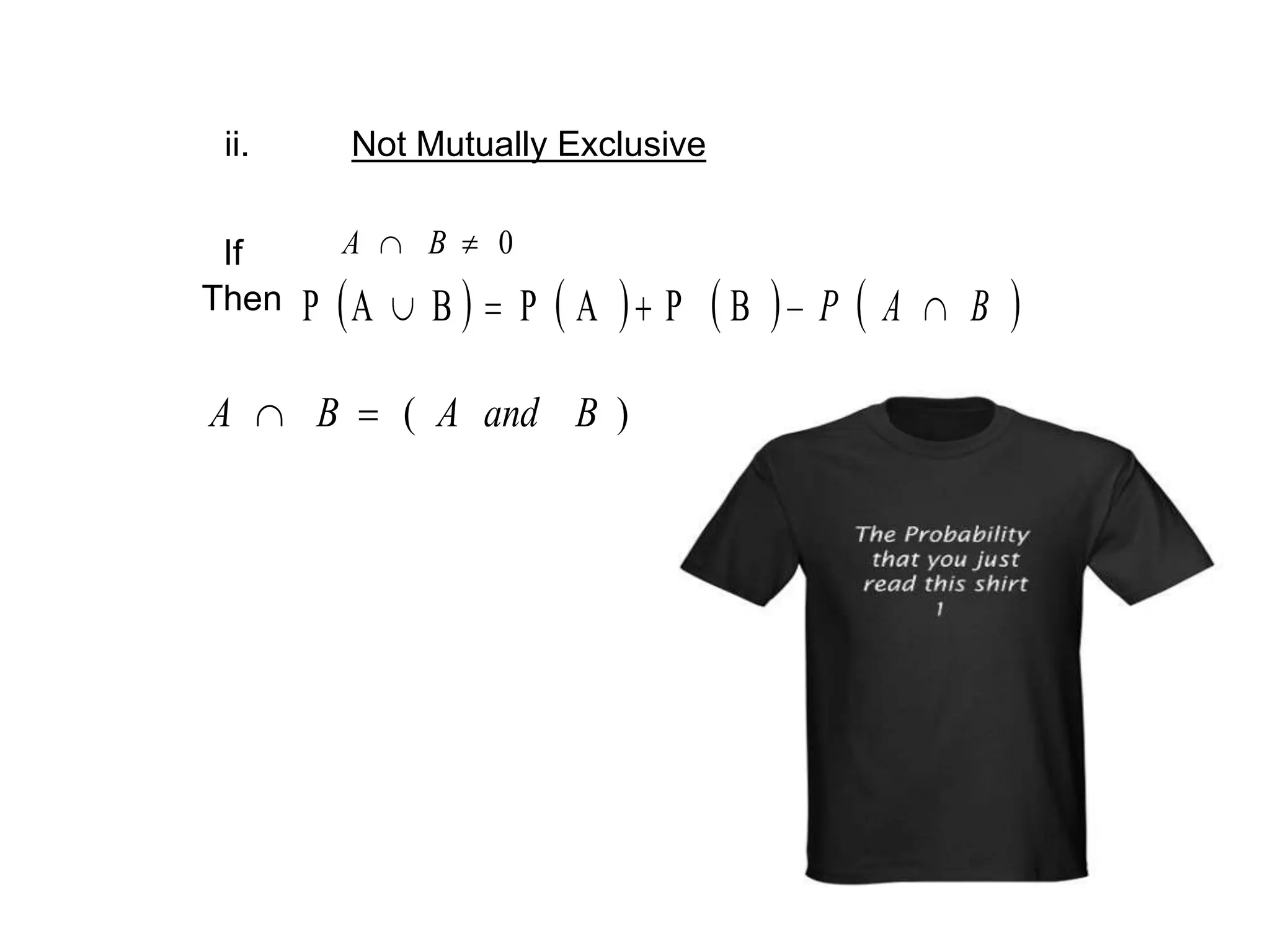 mutually Exclusive Events.ppt | Physics | Science